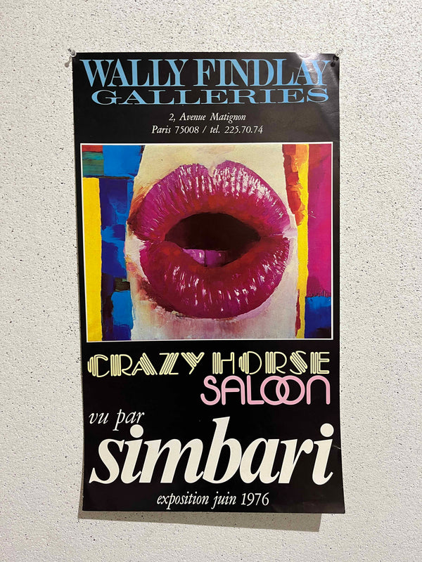 AG: Crazy Horse Saloon - Vintage Posters