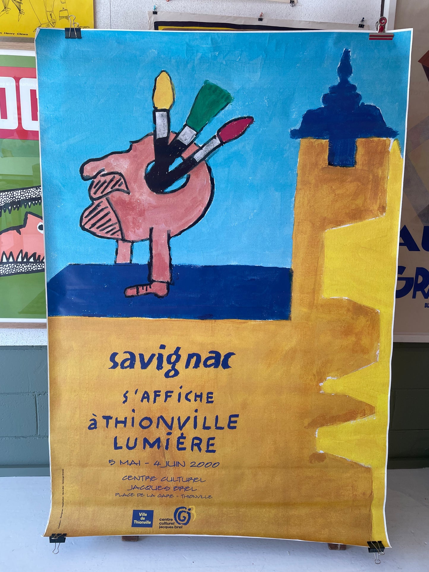 Savignac S'Affiche a'Thionville Lumiere – Vintage Posters