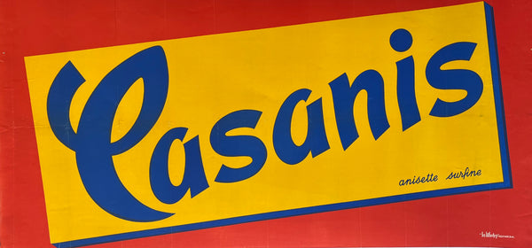 Casanis Anisette c.1960 - Original Vintage French Poster - Vintage Posters