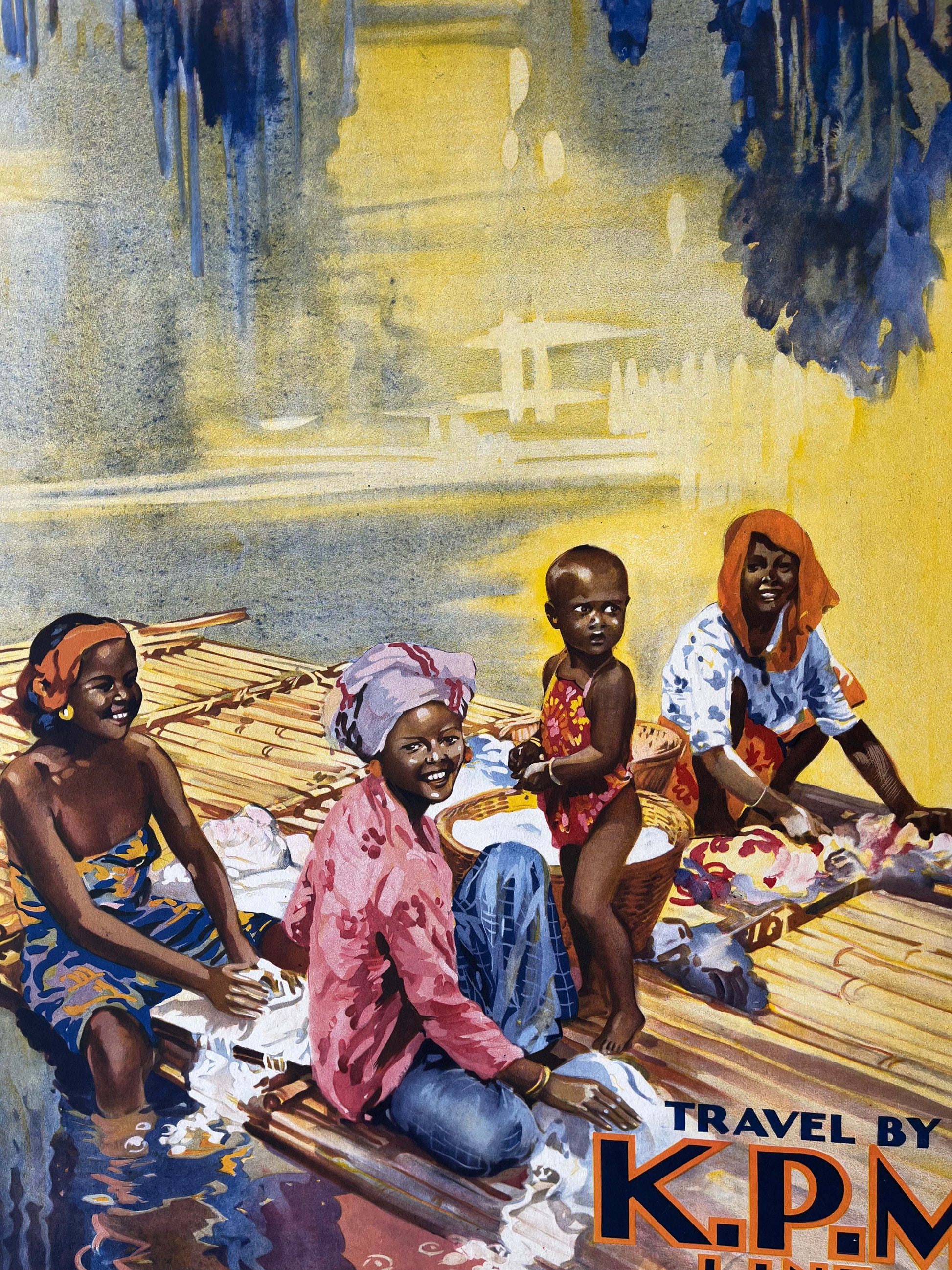 Java Wonderland of Colour by Sands – Vintage Posters