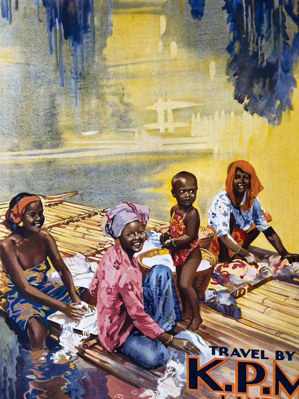 Java: Wonderland Of Colour by H.M.Burton - Vintage Posters