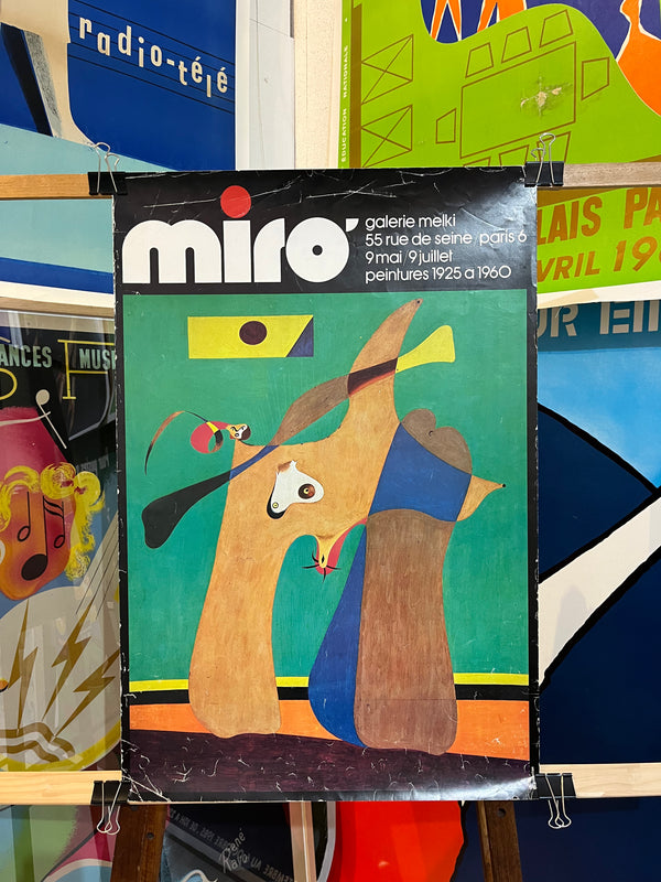 MIRÓ – Gallerie Melki - Vintage Posters