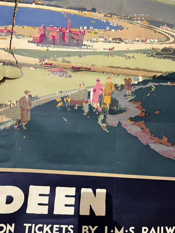 Aberdeen Scotland by Fred Mason - Vintage Posters