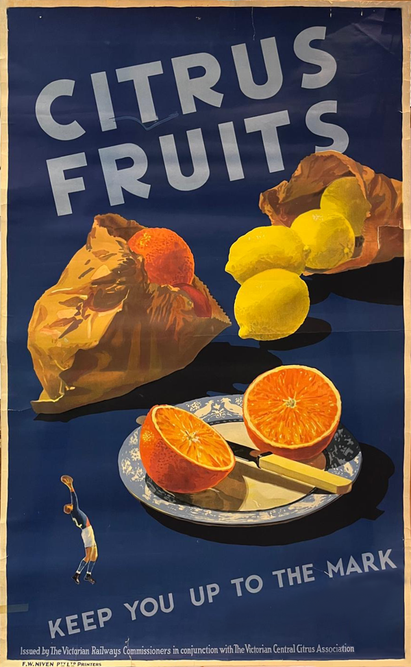 Yellow and Orange - Vintage Posters