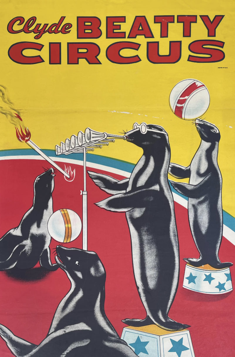 Clyde Beatty Circus The Clyde Beatty Cole Bros. Circus Comes To Town,