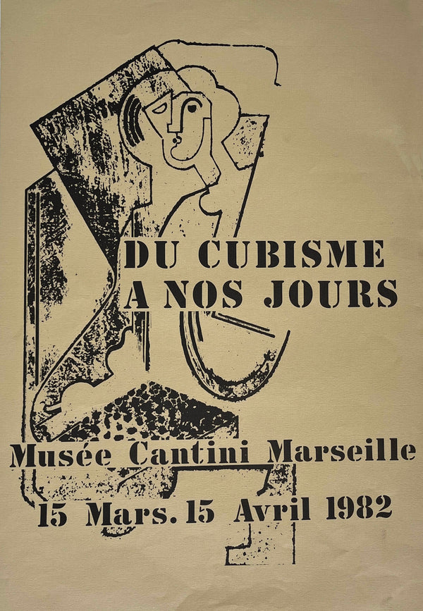Jean Metzinger Cubisme Musée Cantini 1982 - Poster - Vintage Posters