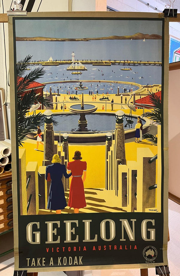 Geelong by Percy Trompf - Vintage Posters