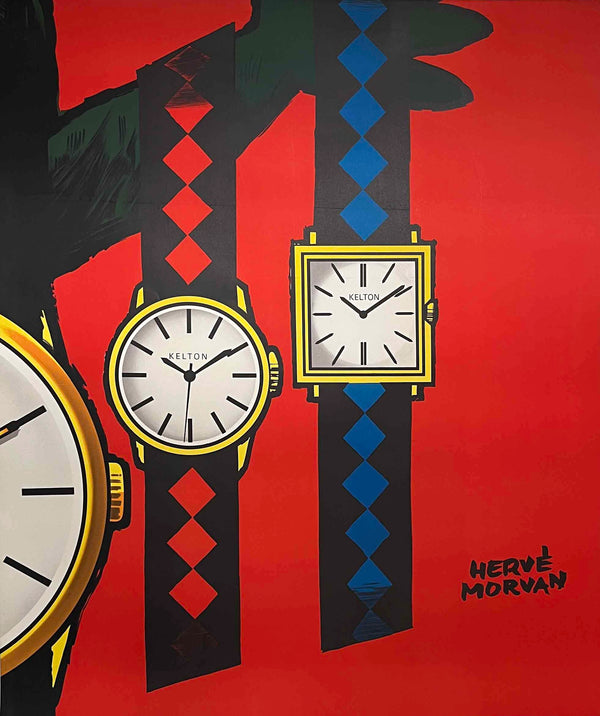 Kelton Watches by Herve Morvan - Vintage Posters