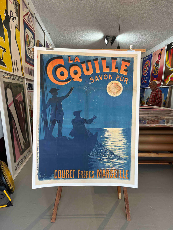 La Coquille Savon Pur - Vintage Posters
