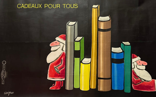 Savignac - Larousse Cadeaux Pour Tous - Poster - Vintage Posters
