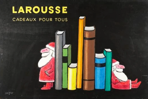 Savignac - Larousse Cadeaux Pour Tous - Poster - Vintage Posters