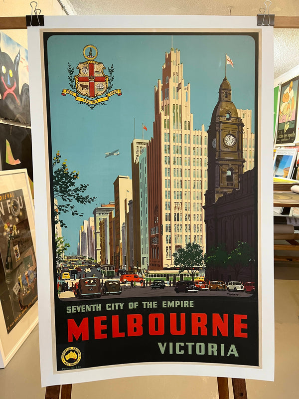 Trompf: Melbourne – Seventh City of the Empire - Vintage Posters