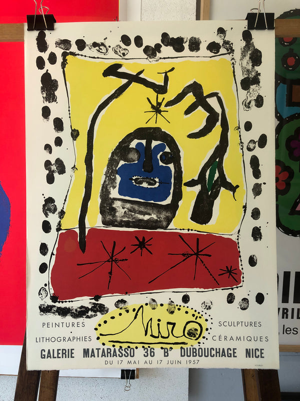 MIRÓ – Galerie Matarasso - Vintage Posters