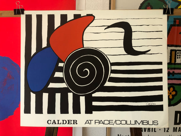 Calder, Pace/Columbus Exhibition 1984 - Vintage Posters