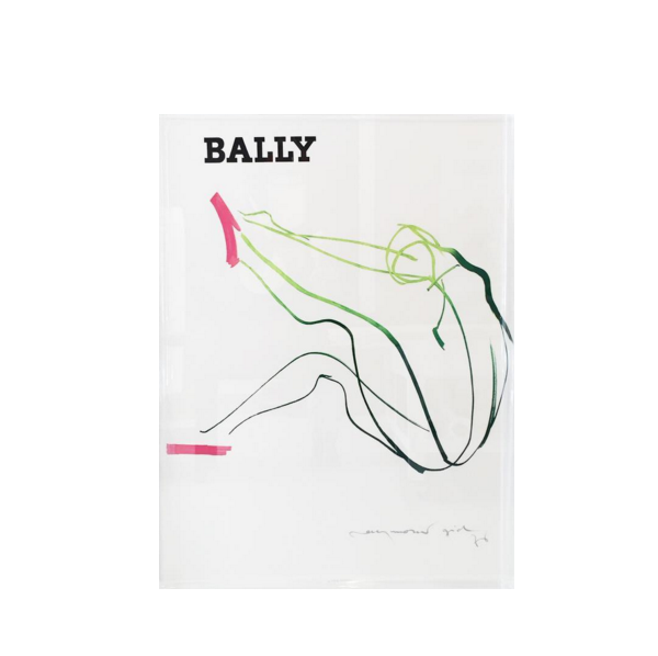 Bally Femme Sketch by Raymond Gid - Vintage Posters